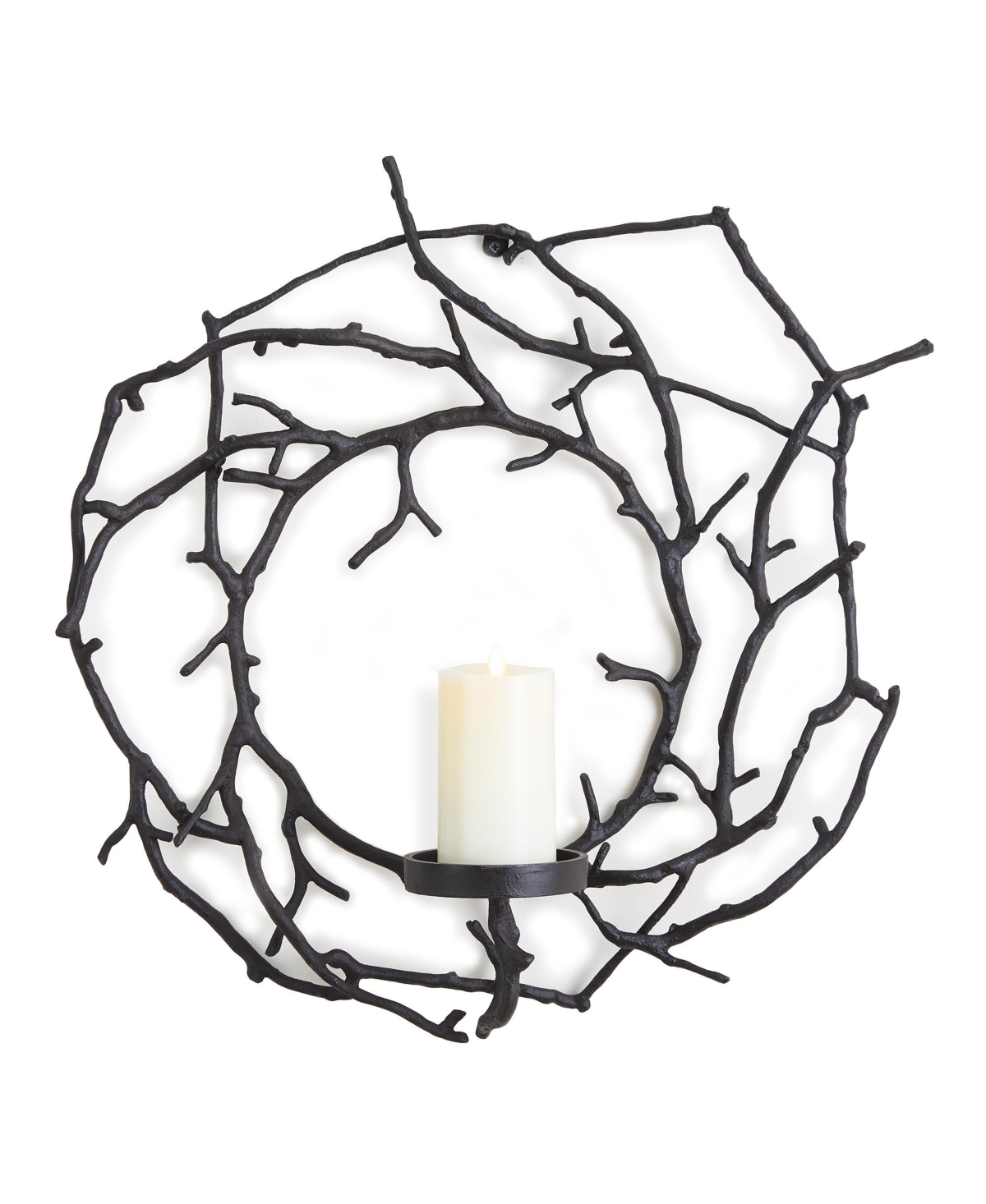 Click here for Branch Wall Candleholder - Black prices