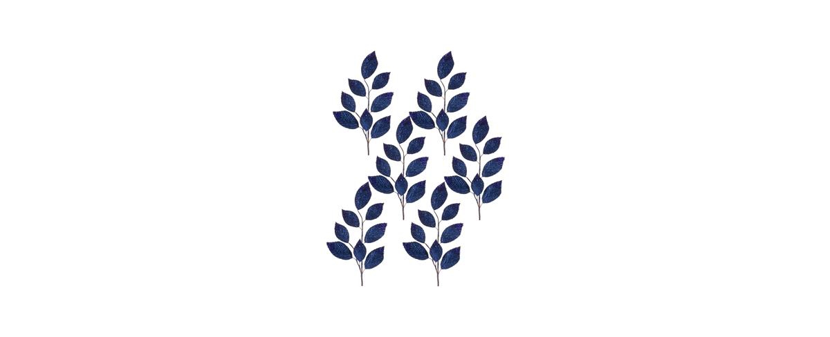 Click here for Set of 6 Faux Leaf Sprays – Realistic Green... prices
