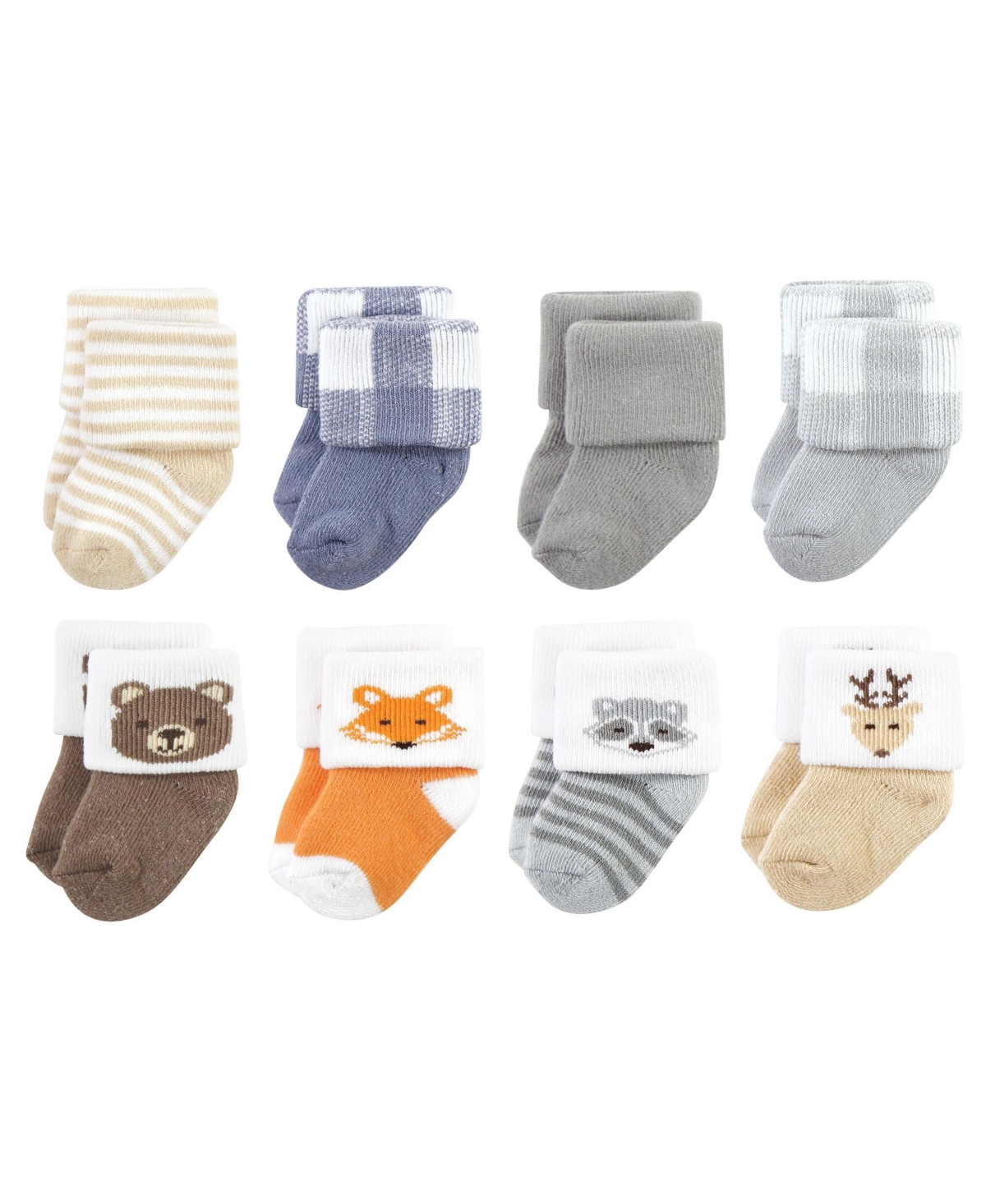 Click here for Hudson Baby Baby Boys Cushioned Terry 8-Pair Sock... prices