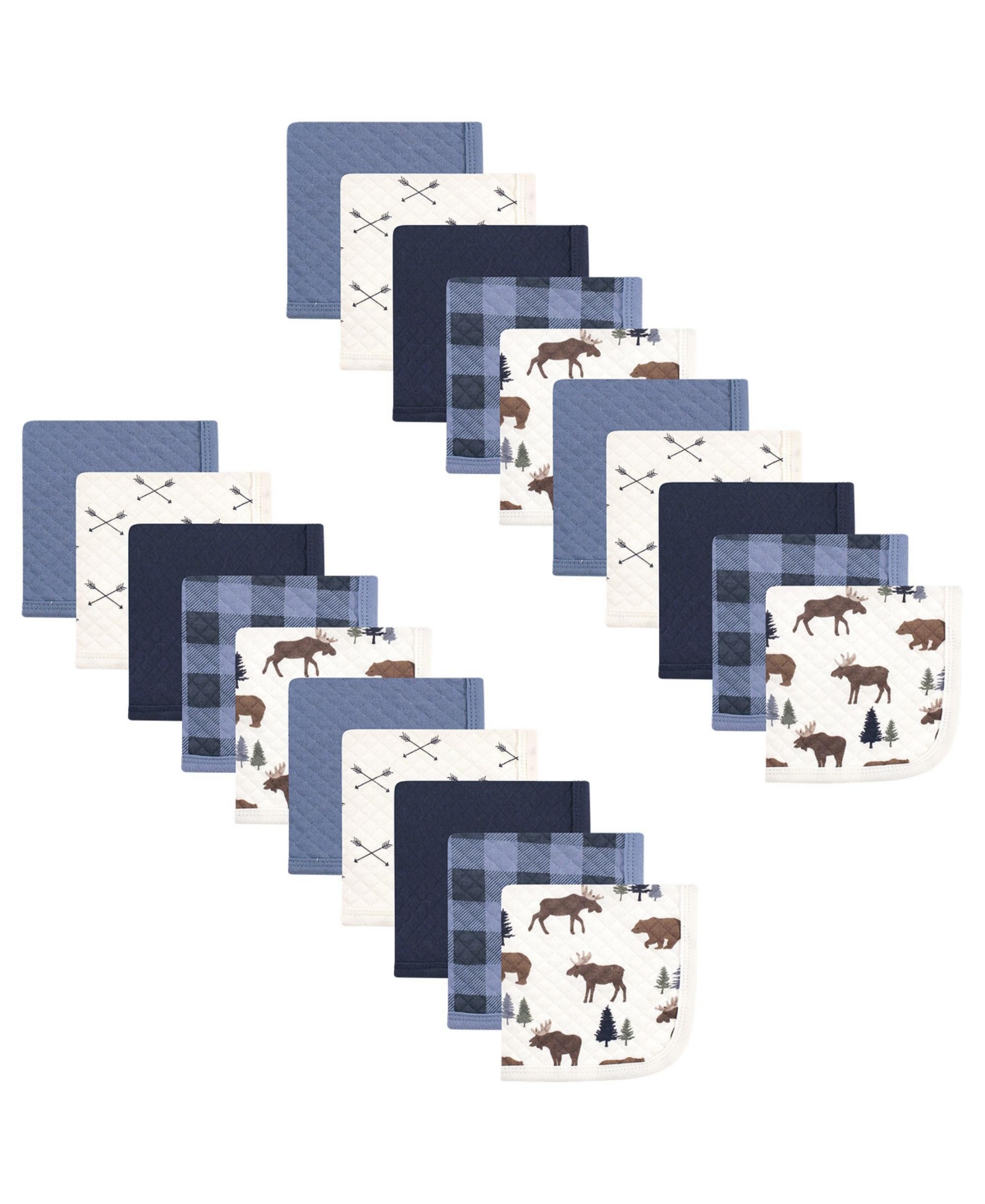 Click here for Hudson Baby Infant Boy 20Pc Quilted Cotton Washclo... prices