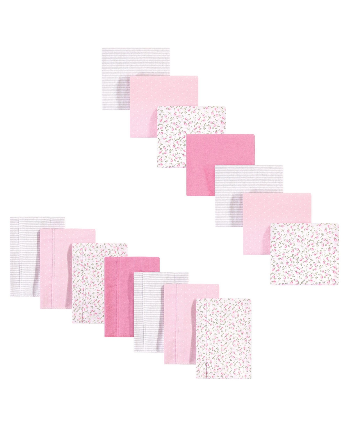 Click here for Hudson Baby Girls 14Pc Burp Cloths and Receiving B... prices