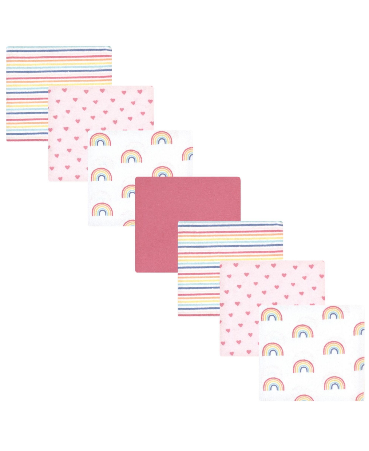 Click here for Hudson Baby Girls Seven-Piece Cotton-Poly Flannel... prices