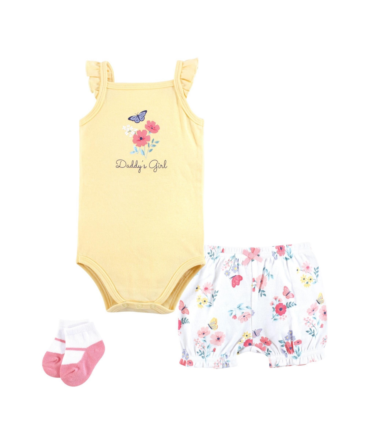 Click here for Hudson Baby Baby Girls Hudson Bodysuit  Short and... prices