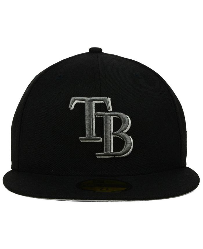 New Era Tampa Bay Rays Graphite 59FIFTY Cap - Macy's