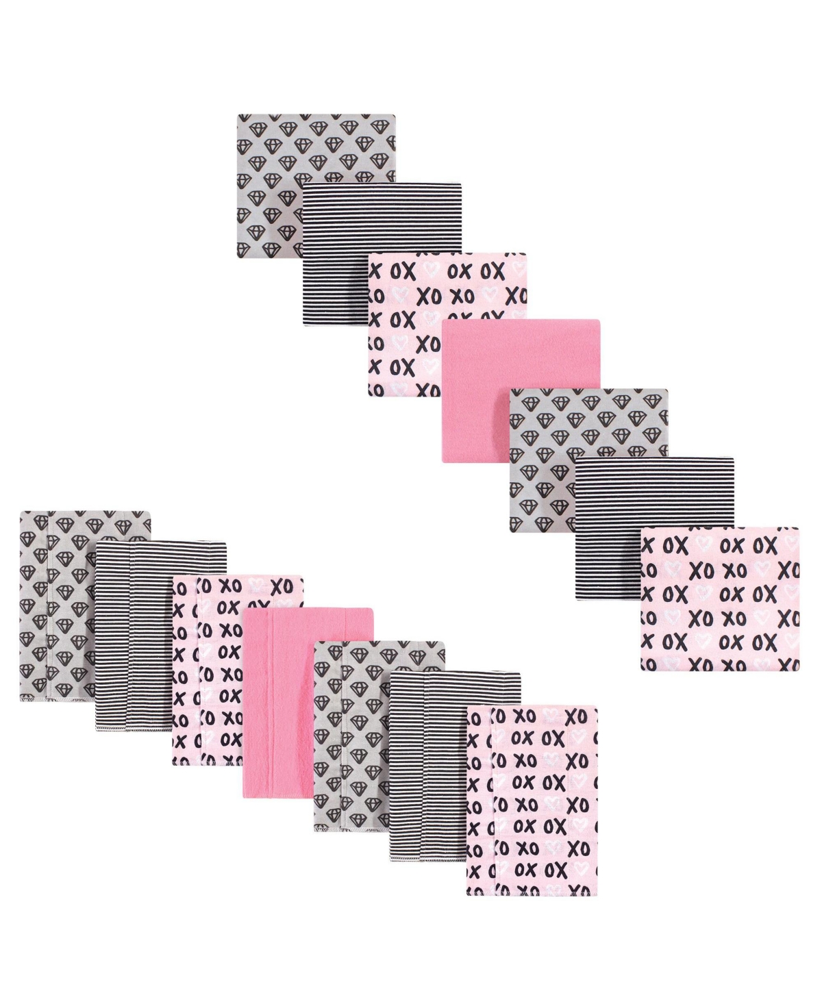 Click here for Hudson Baby Girls 14Pc Burp Cloths and Receiving B... prices