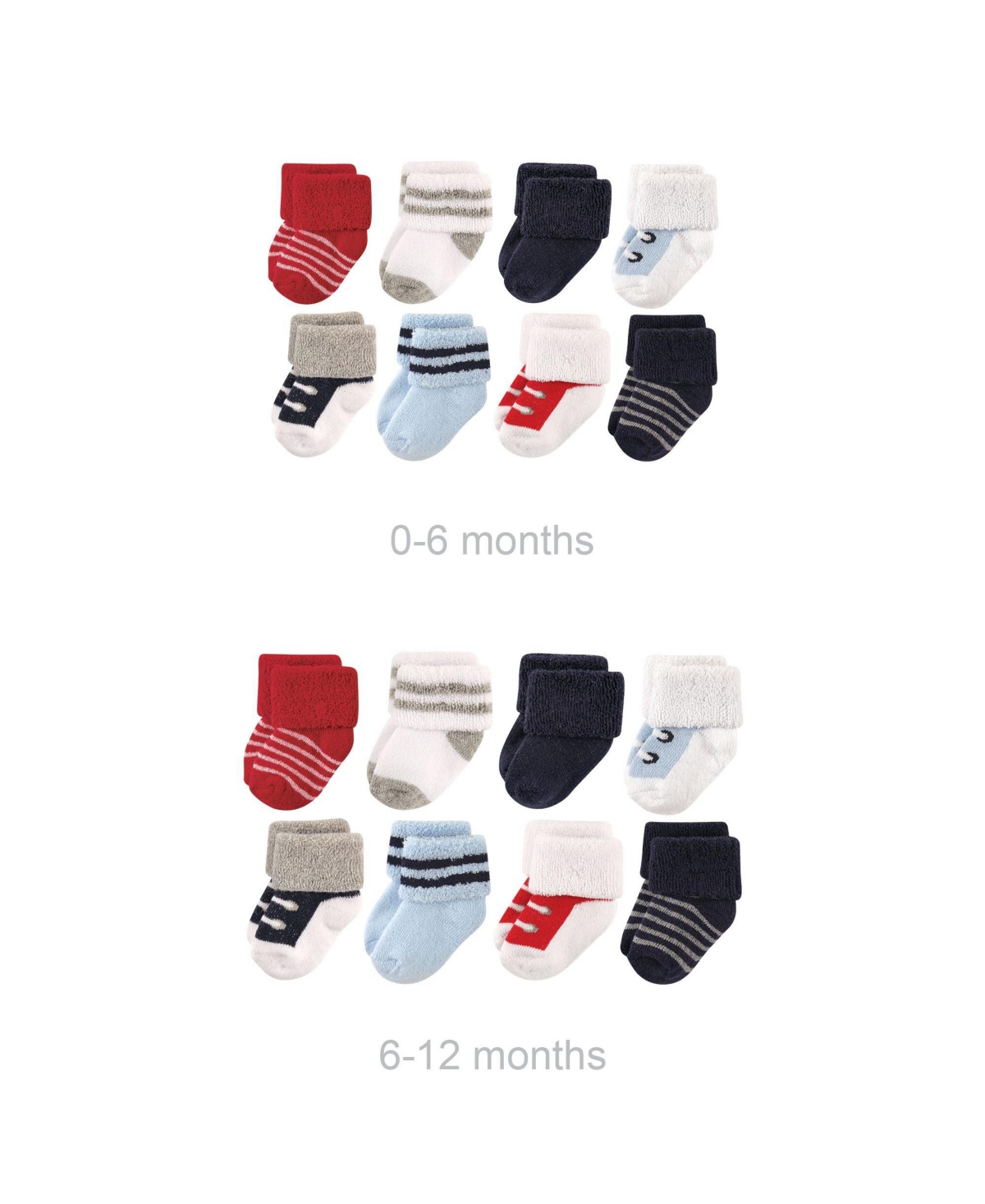 Click here for Luvable Friends Baby Boys Grow with Me Cotton Terr... prices