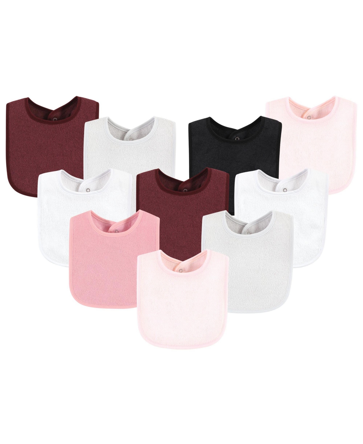 Click here for Hudson Baby Girls Drooler Bib with Waterproof Lini... prices