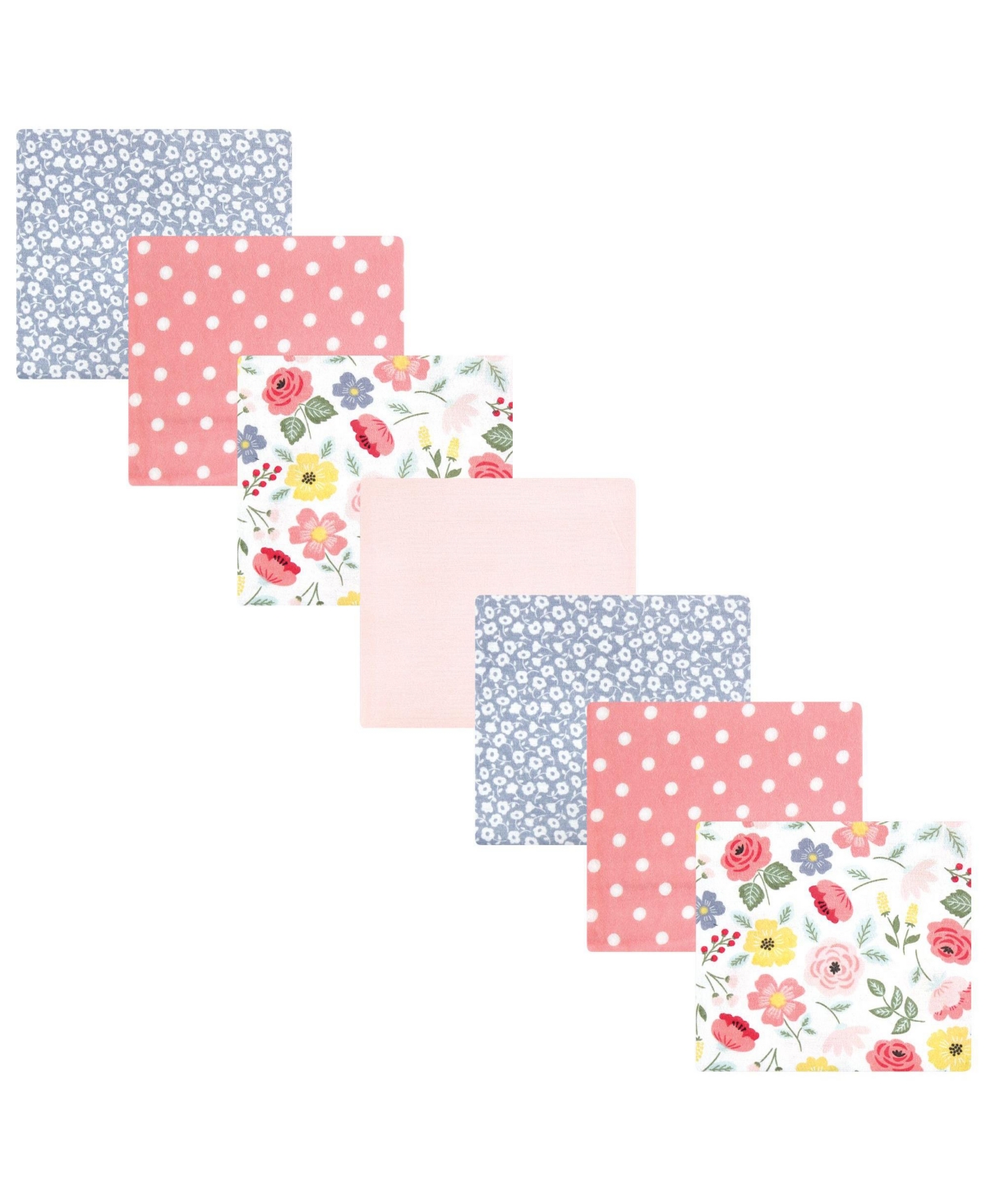Click here for Hudson Baby Girls Seven-Piece Cotton-Poly Flannel... prices
