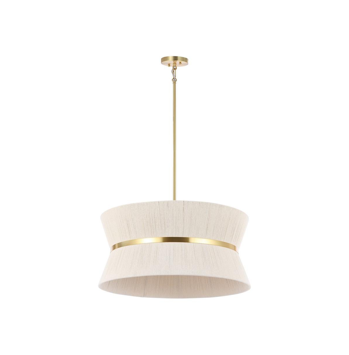 Click here for Safavieh Alma Chandelier - Bleached natural/brass... prices