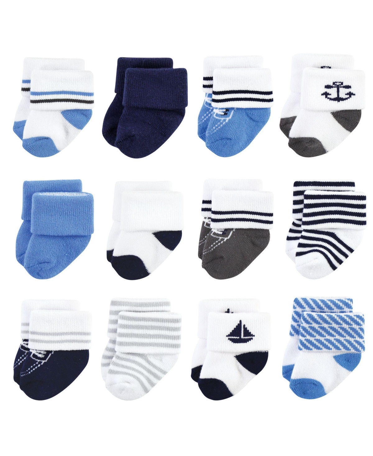 Click here for Hudson Baby Baby Boys Hudson Plush Terry Socks 12... prices