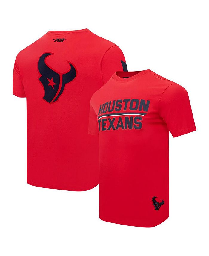 Pro Standard Men's Red Houston Texans Alternate Logo T-Shirt - Macy's