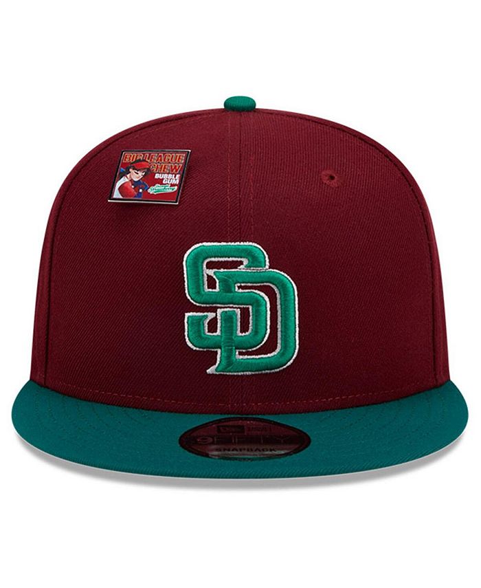 New Era Men's Cardinal/Green San Diego Padres Strawberry Big League ...