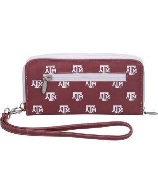 Eagles Wings Women's Texas A M Aggies Zip-Around Wristlet Wallet - Macy's