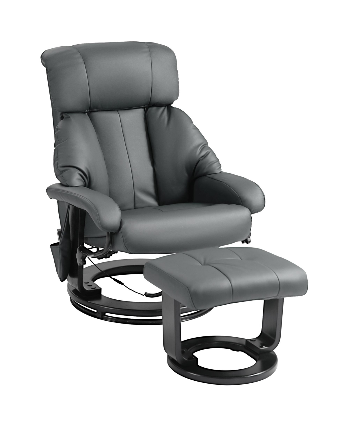 Click here for Homcom Massage Recliner Chair with Footstool  360&... prices
