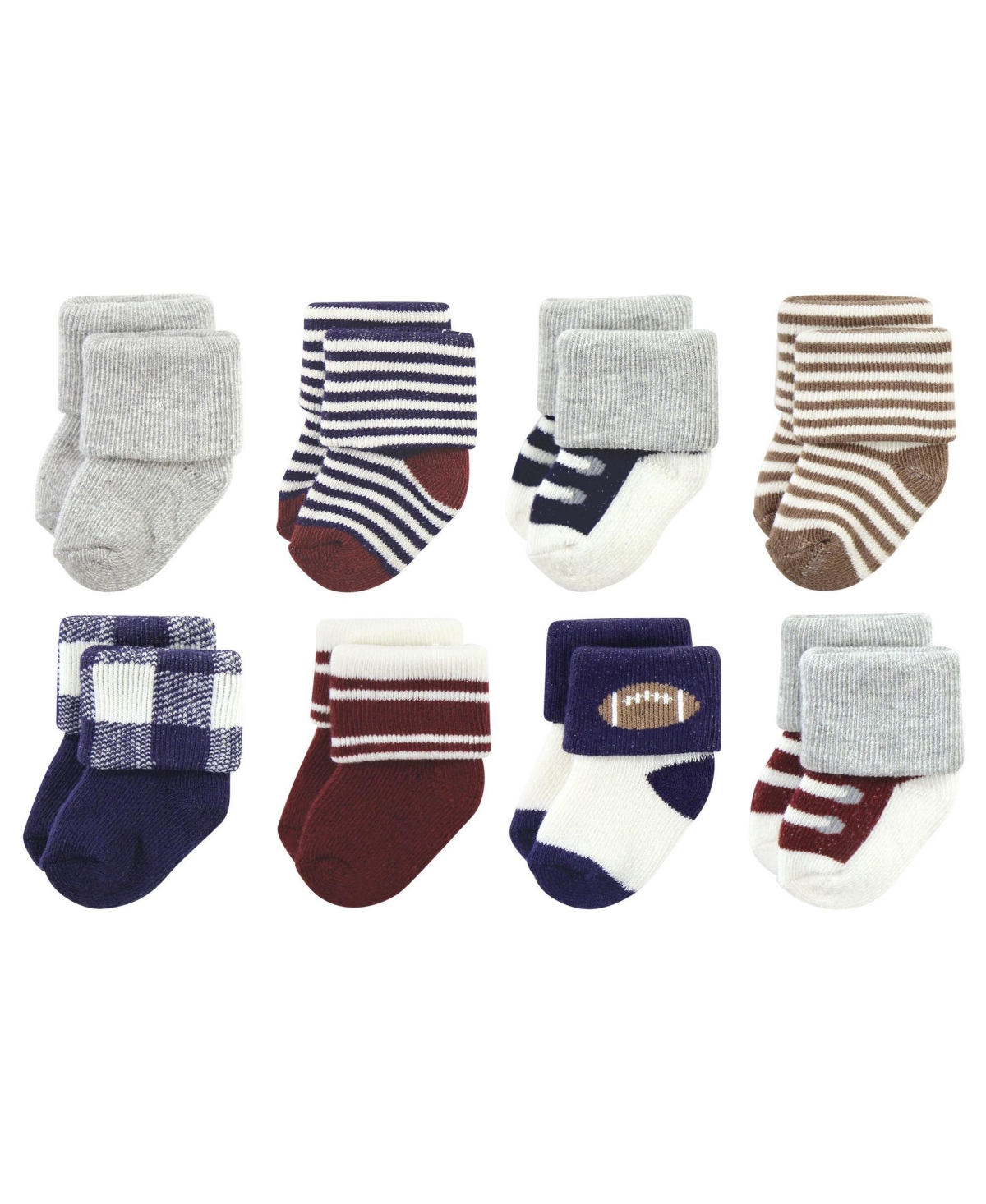 Click here for Hudson Baby Baby Boys Cushioned Terry 8-Pair Sock... prices