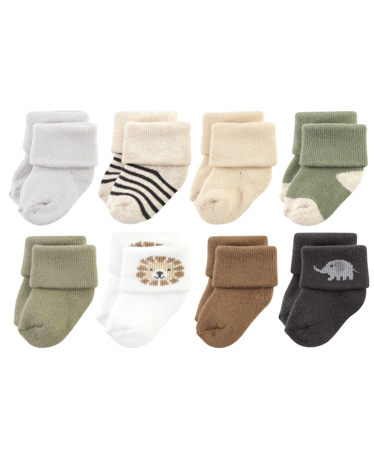 Click here for Hudson Baby Baby Boys Cushioned Terry 8-Pair Sock... prices
