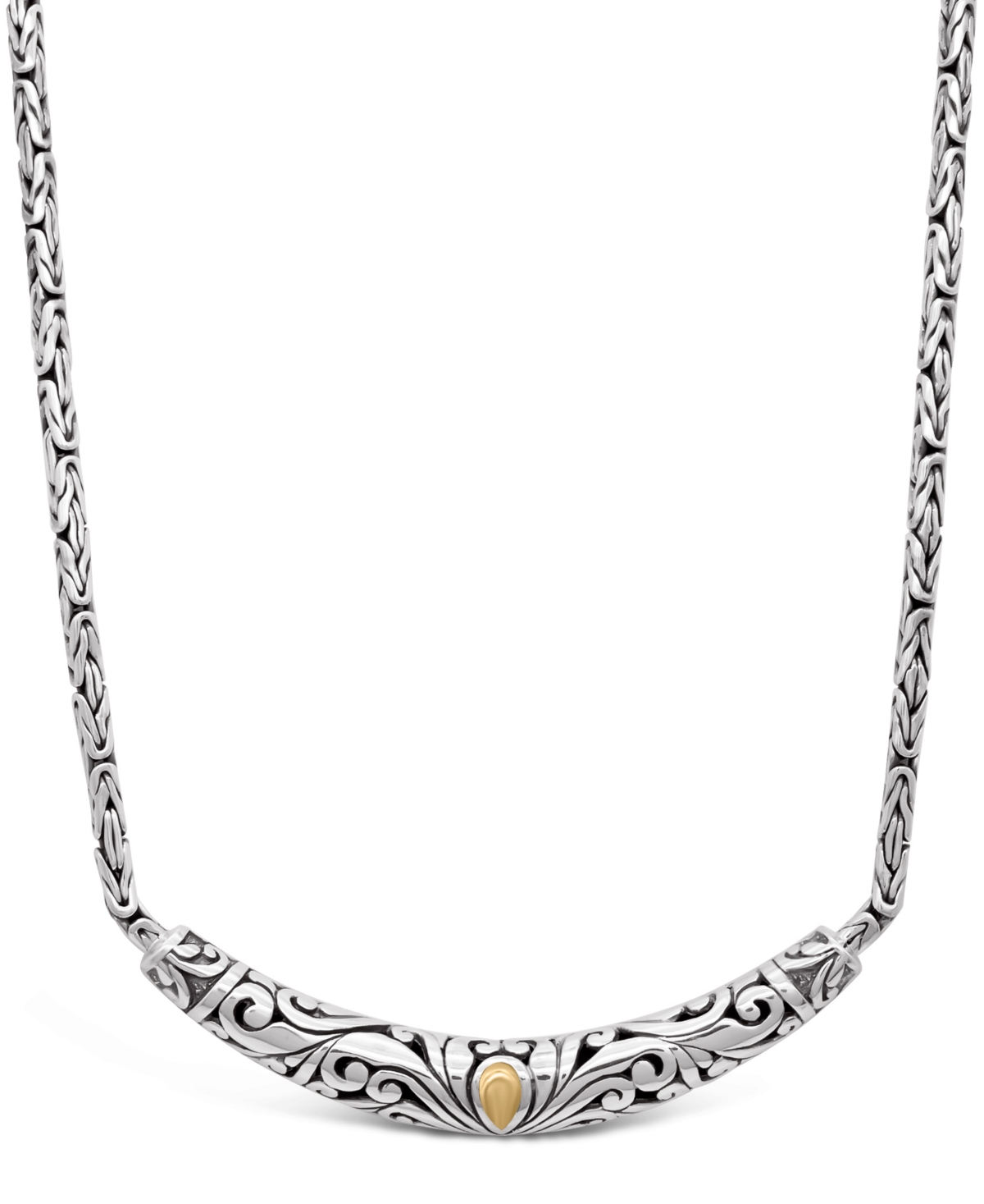 Click here for Devata Bali Filgree with Borobudur Chain Necklace... prices