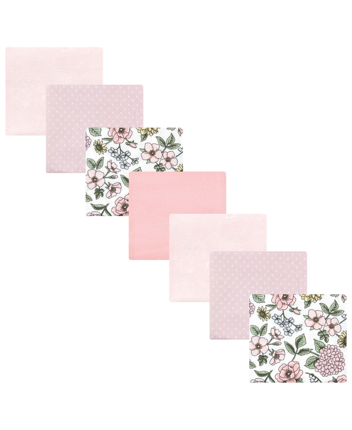 Click here for Hudson Baby Girls Seven-Piece Cotton-Poly Flannel... prices