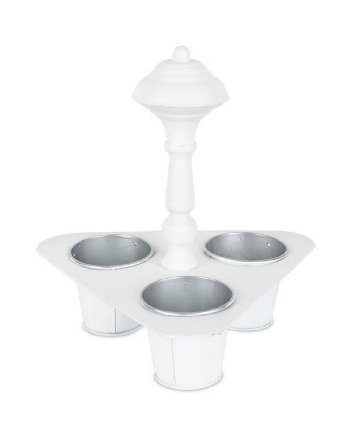 Click here for Slickblue Metal Triple Pot Holder With Tin Planter... prices