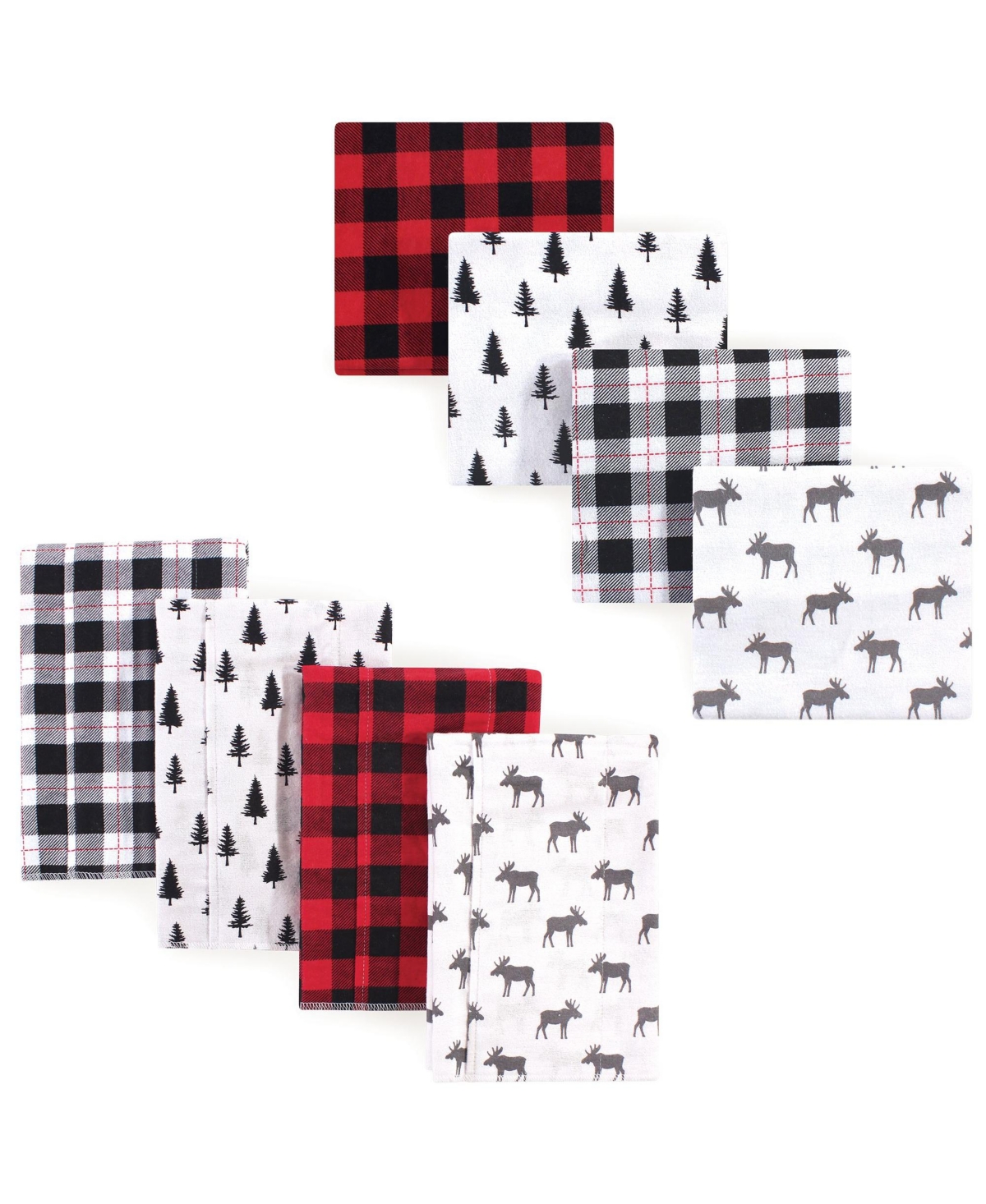 Click here for Hudson Baby Boys 8-Piece Cotton Flannel Nursery Es... prices