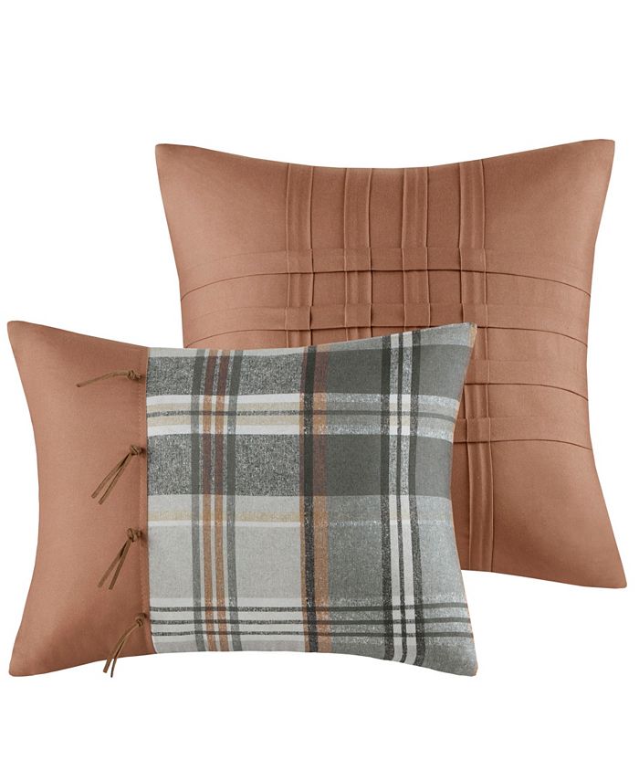 Intelligent Design Blake Plaid 5-Pc. Comforter Set, Full/Queen - Macy's