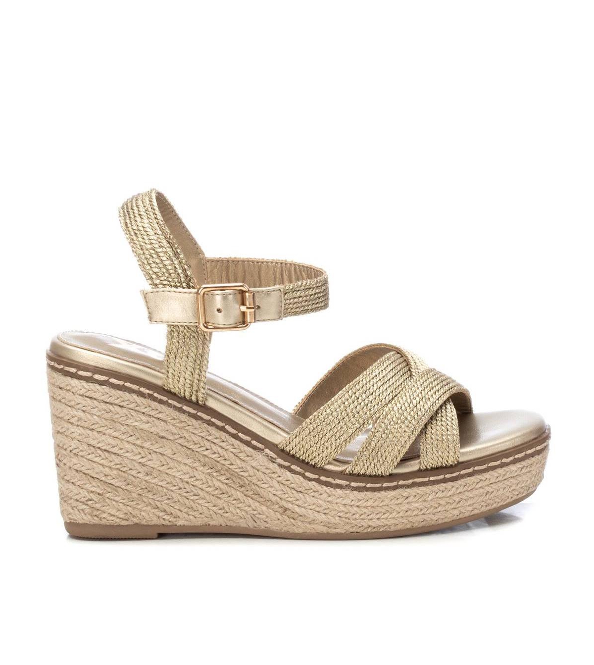Click here for Xti Womens Espadrilles Sandals - Gold prices