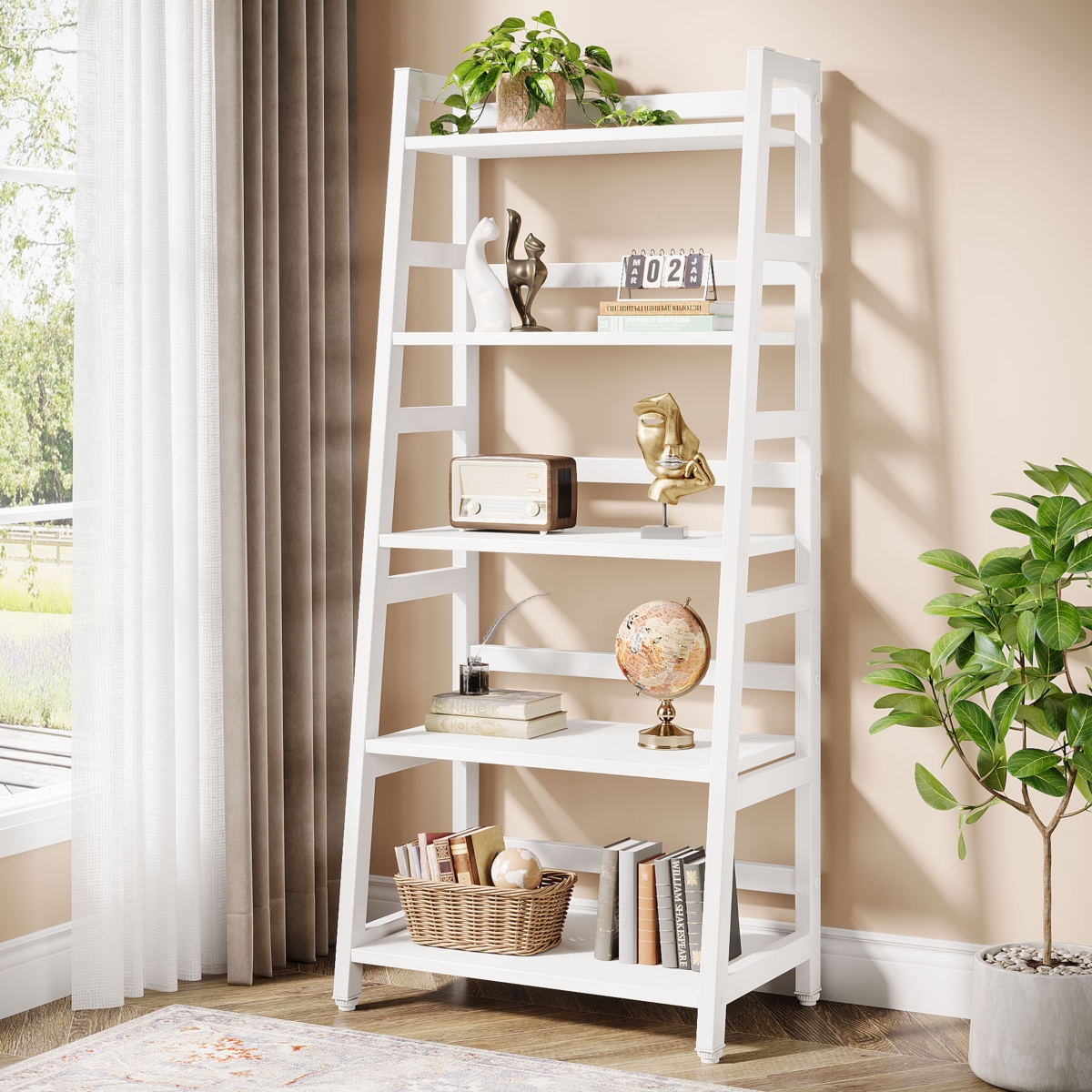 Click here for Tribesigns 5-Tier Bookshelf Modern Bookcase  5 She... prices