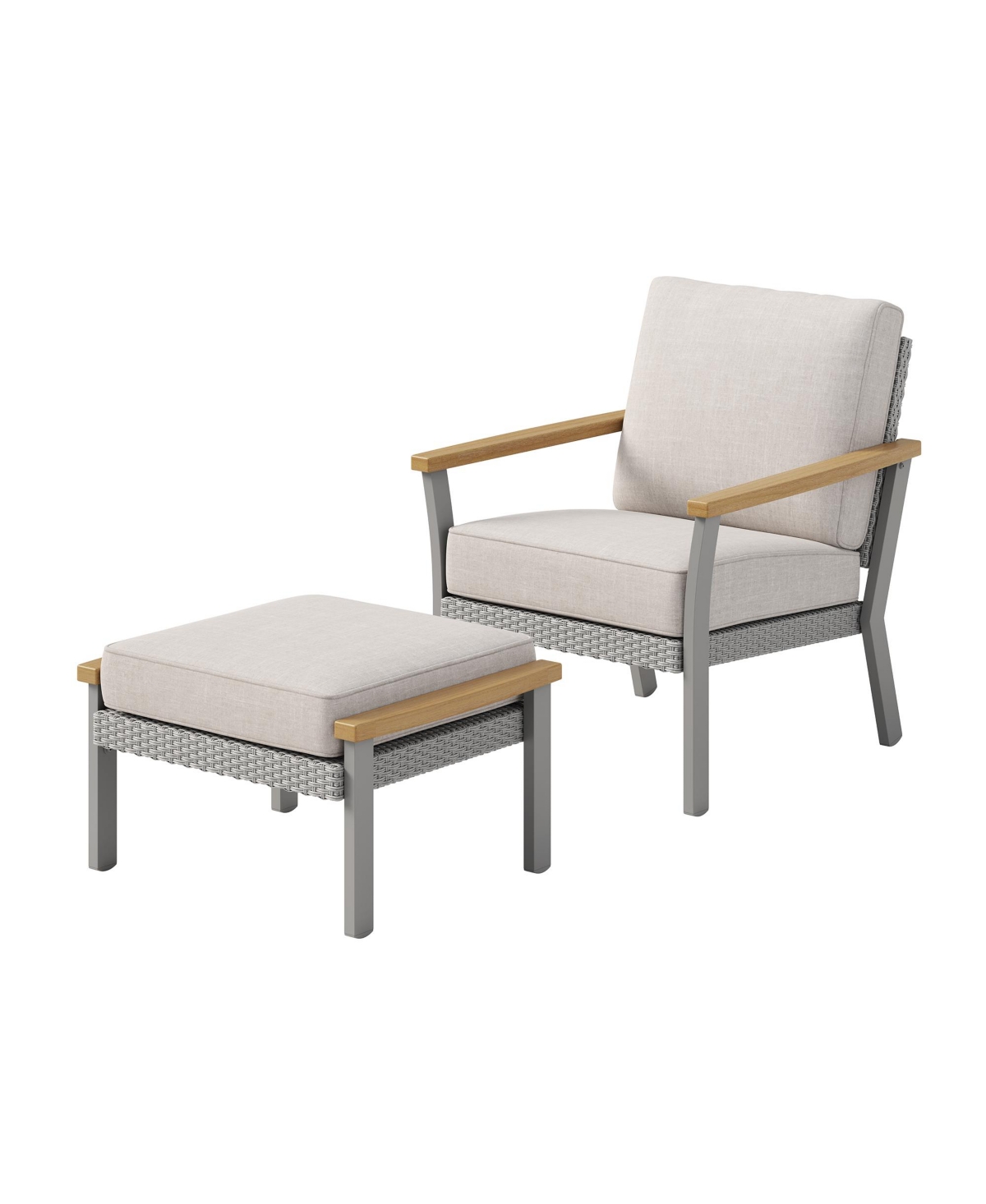 Click here for Sencillo 2 Piece Conversation Set - Grey prices