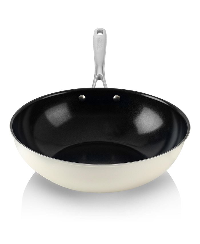 TECHEF ValenCera - 12 Inch Wok/Stir-Fry Pan with Cover - Macy's