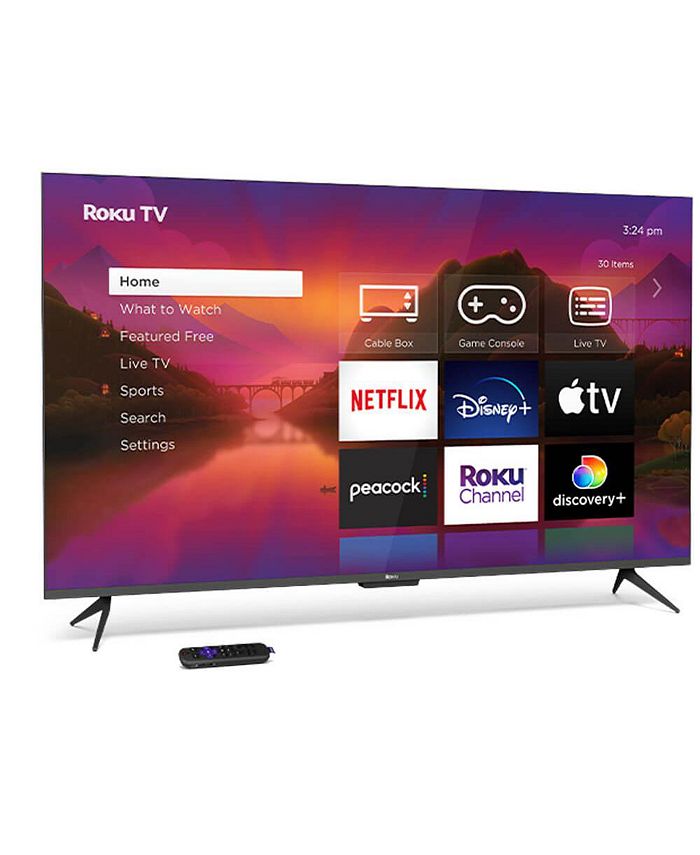 Roku 65" Class 4K QLED Plus Series Smart TV - 65R6A5R - Macy's