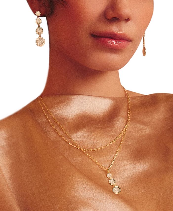 Sterling Forever Amy Layered Necklace - Macy's