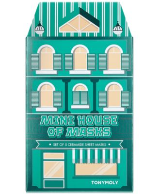 TONYMOLY 5-Pc. Mini House Of Masks Ceramide Sheet Masks Set - Macy's