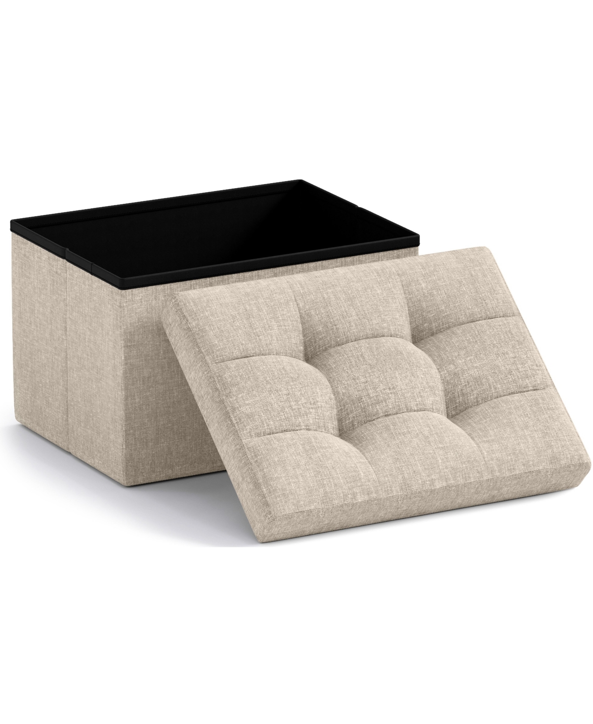 Click here for Collapsible Small Rectangle Footrest Storage Ottom... prices