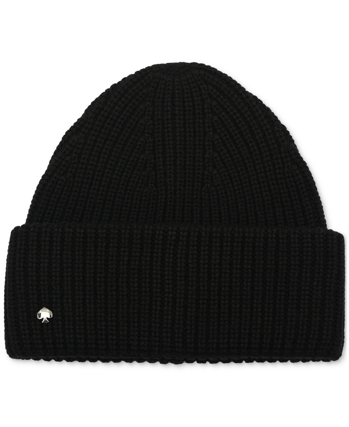 Click here for kate sapde new york Spade Cuff Beanie - Black prices