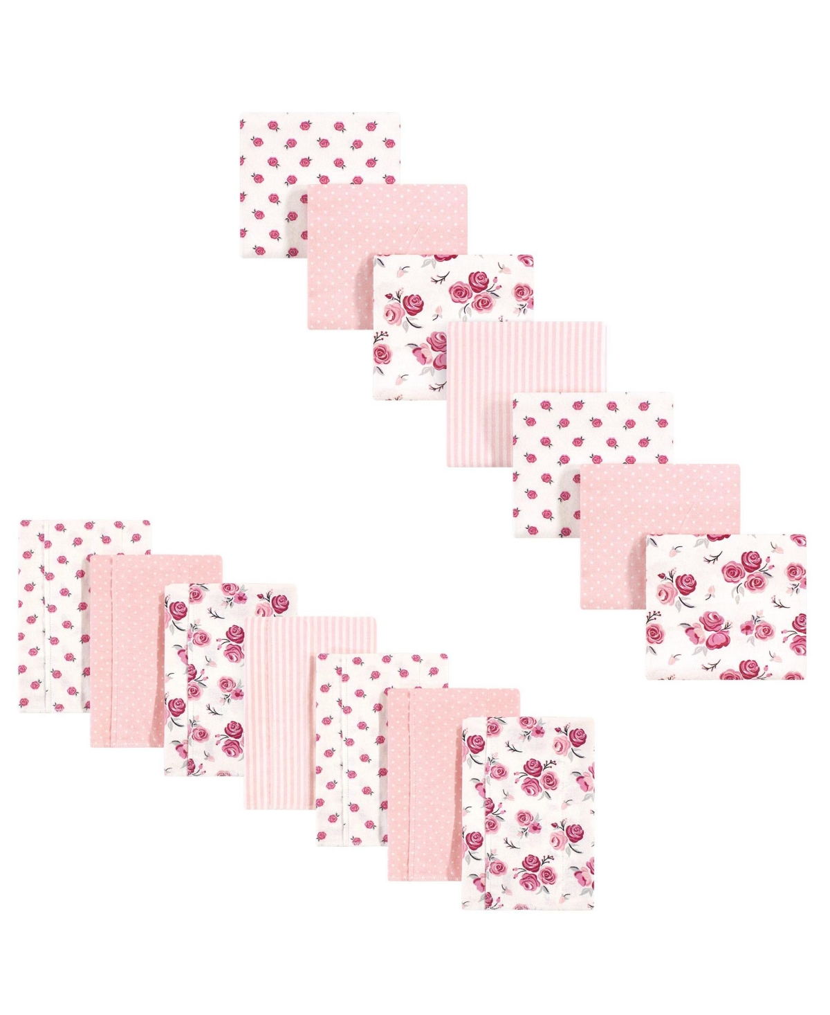 Click here for Hudson Baby Girls 14Pc Burp Cloths and Receiving B... prices