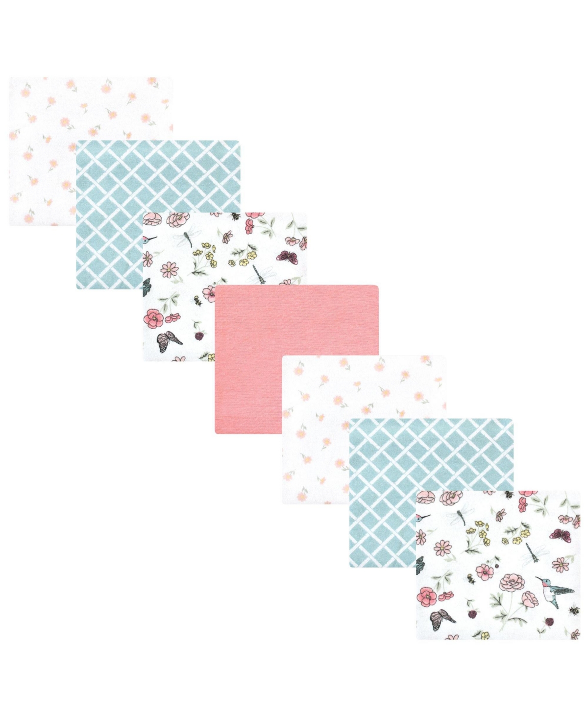 Click here for Hudson Baby Girls Seven-Piece Cotton-Poly Flannel... prices