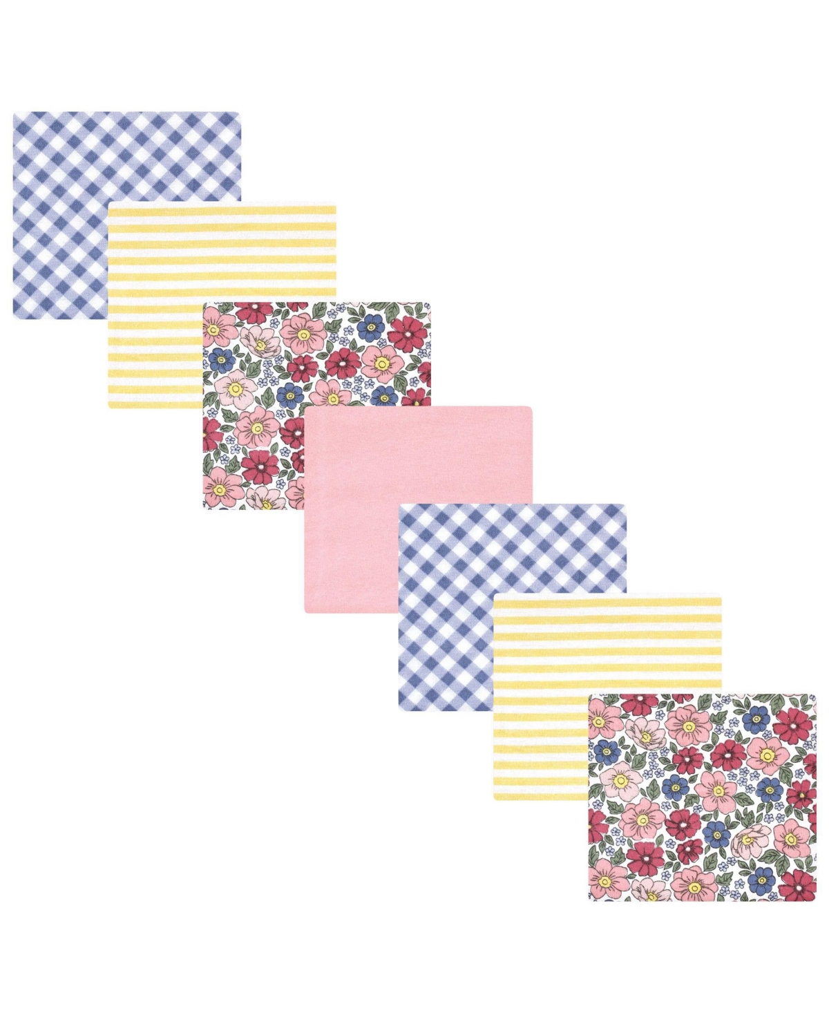 Click here for Hudson Baby Girls Seven-Piece Cotton-Poly Flannel... prices