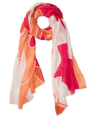 Olsen Large Scale Abstract Floral Scarf - Macy's