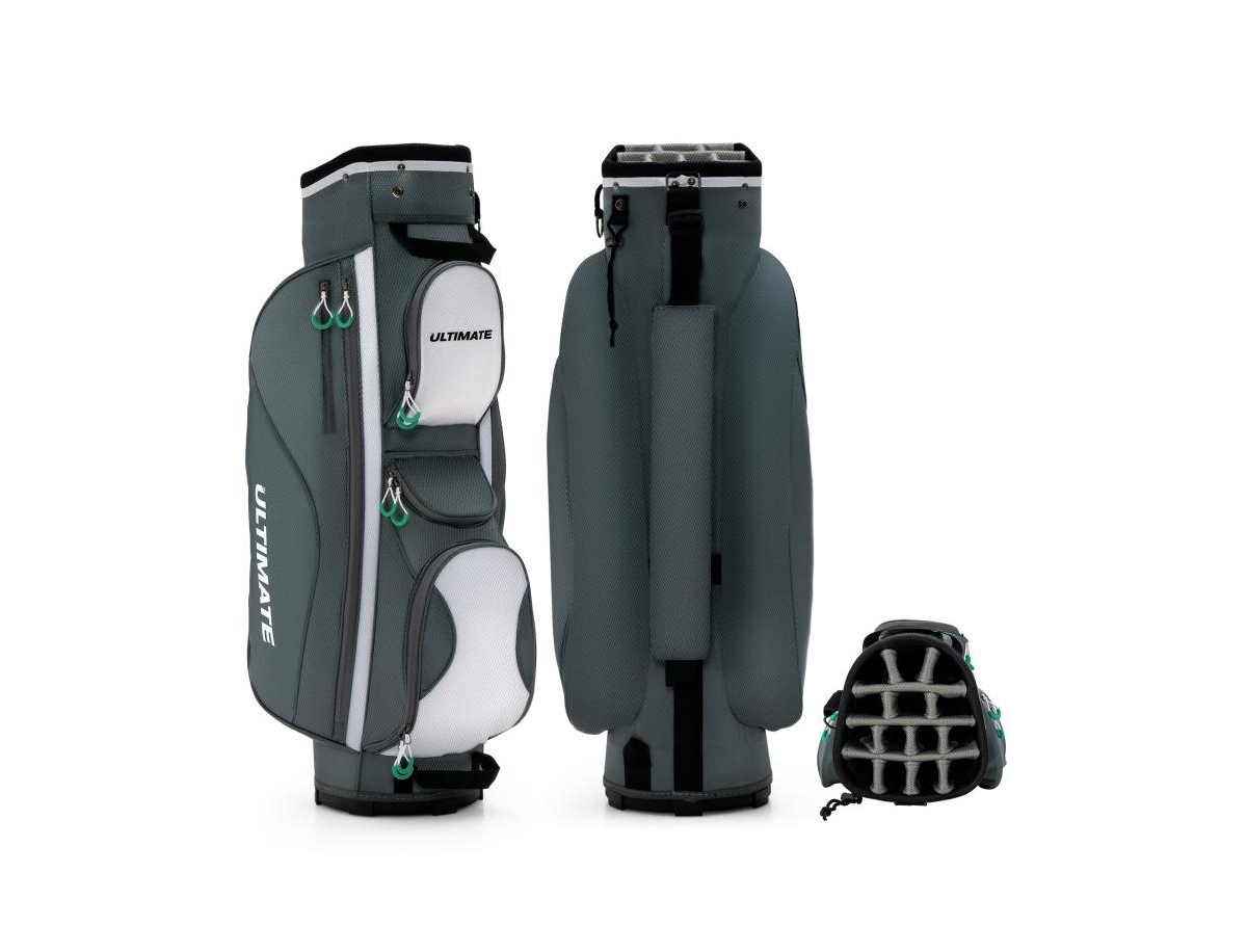 Click here for Slickblue 14 Dividers Golf Cart Bag with 7 Zippere... prices