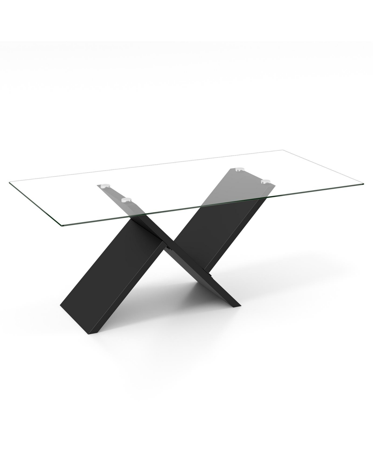 Click here for Modern Rectangle Coffee Table with Tempered Glass... prices