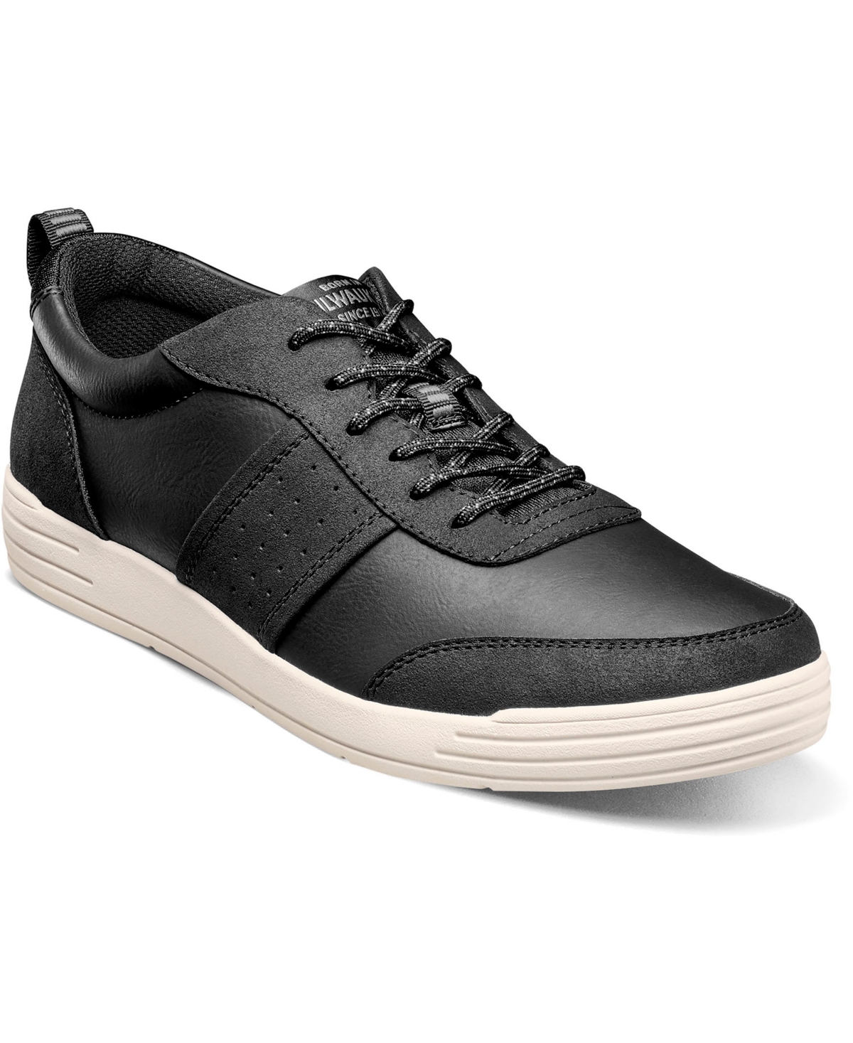 Click here for Nunn Bush Mens Kore City Walk Court Sneaker - Blac... prices