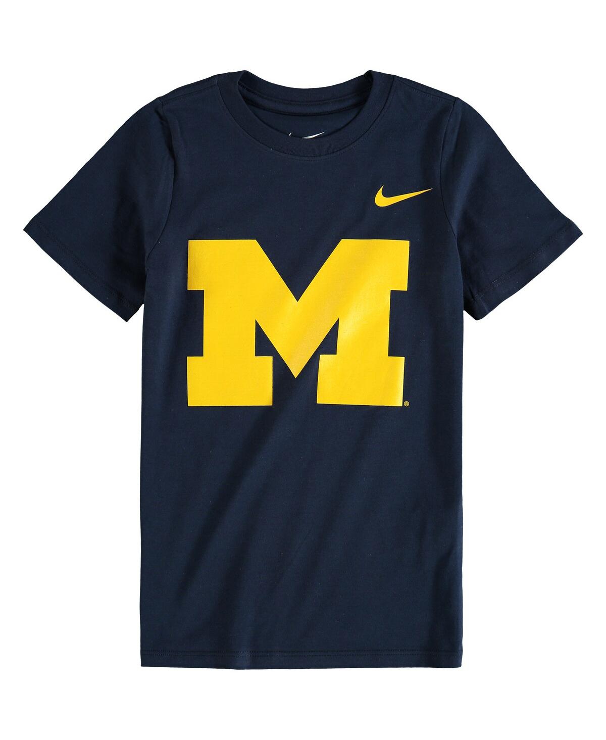 Click here for Nike Preschool Navy Michigan Wolverines Logo T-Shi... prices