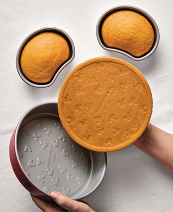 Farberware Bake with Mickey Mouse 3-Piece Nonstick Cake Pan Set - Macy's
