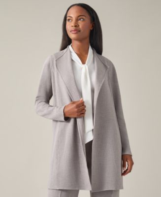 Kasper Women's Draped Open-Front Jacket - Macy's