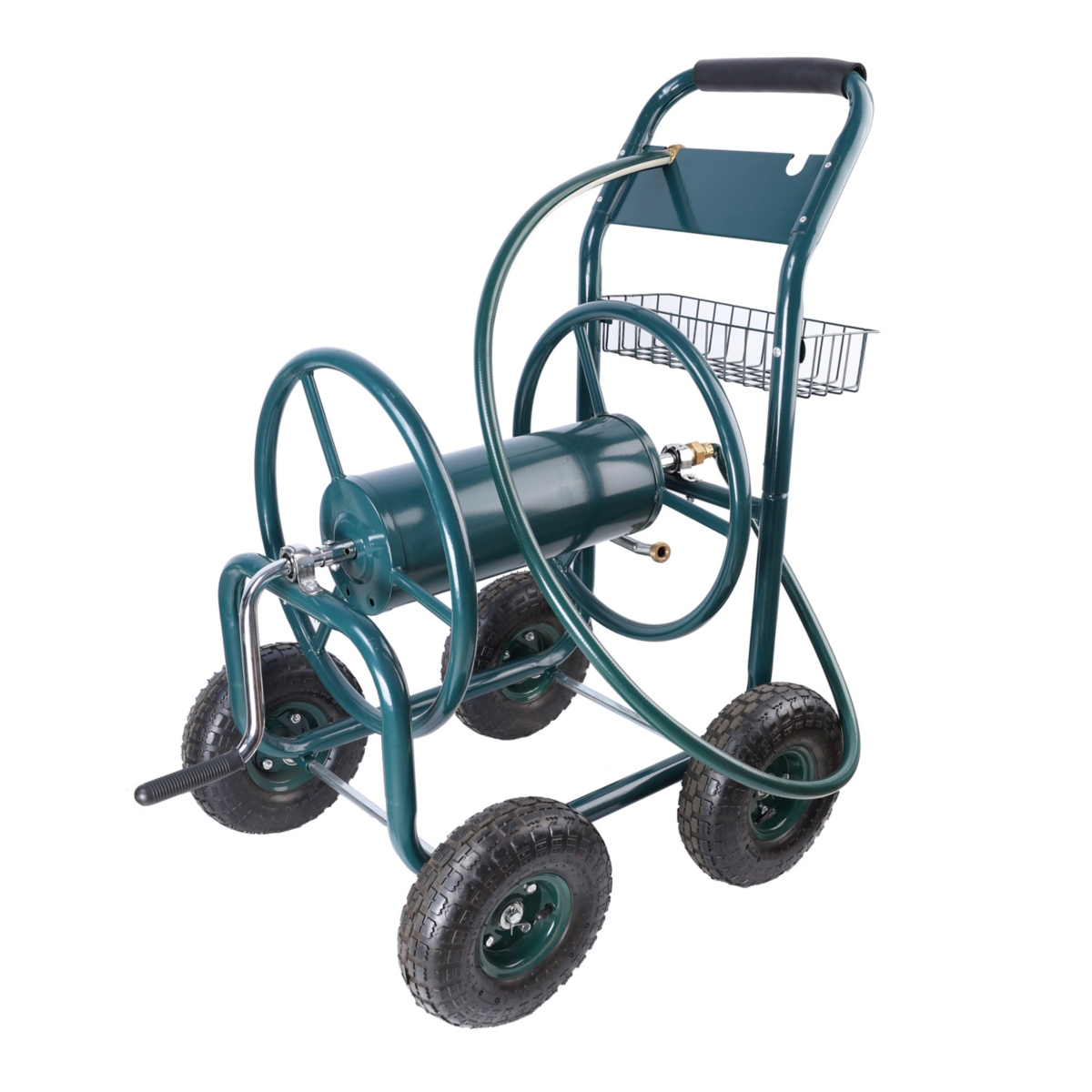Click here for Streamdale Furniture 4-Wheel Garden Hose Reel Cart... prices