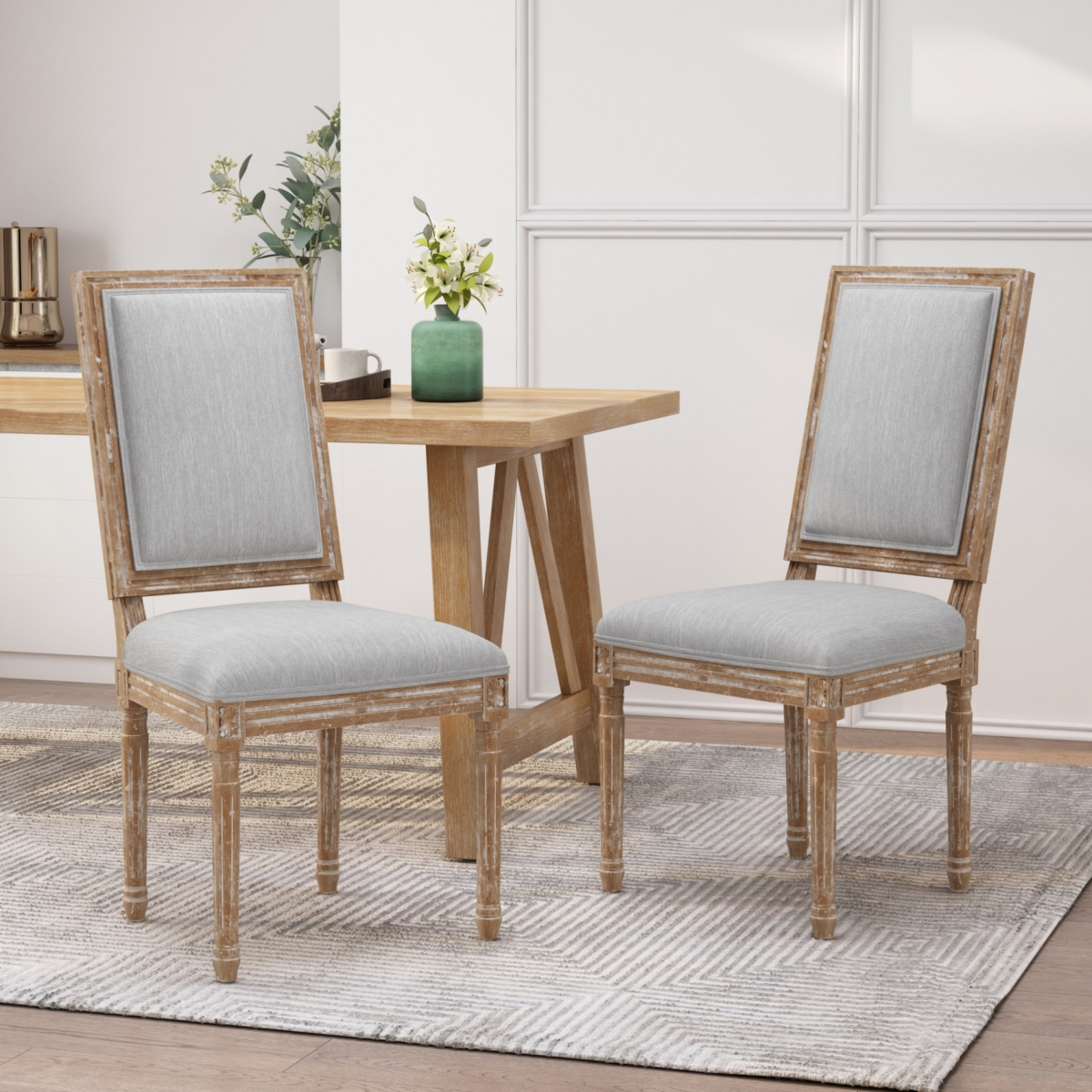 Click here for Streamdale French Country Dining Chair Upholstered... prices
