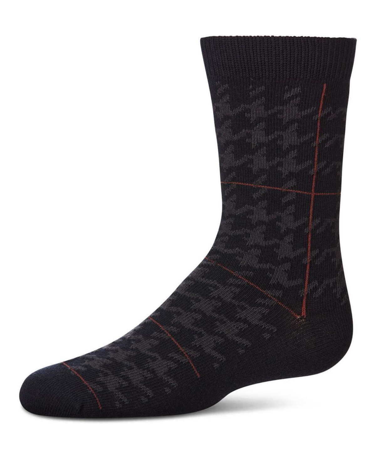 Click here for MeMoi Boys Hounds Plaid Dress Socks - Navy prices