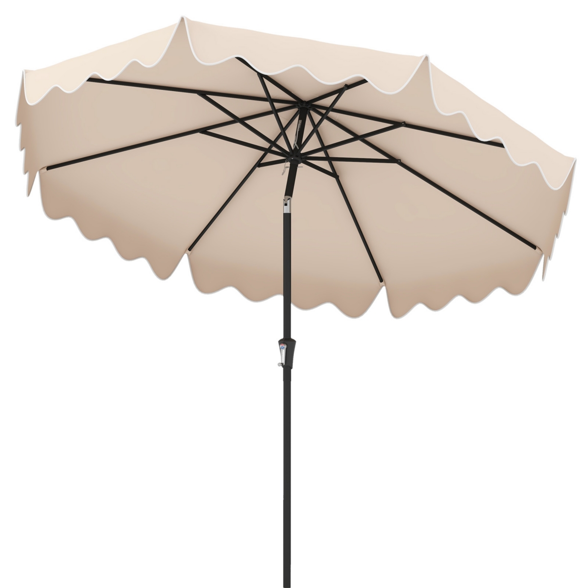 Click here for Slickblue Patio Umbrella with Crank Handle and Pus... prices
