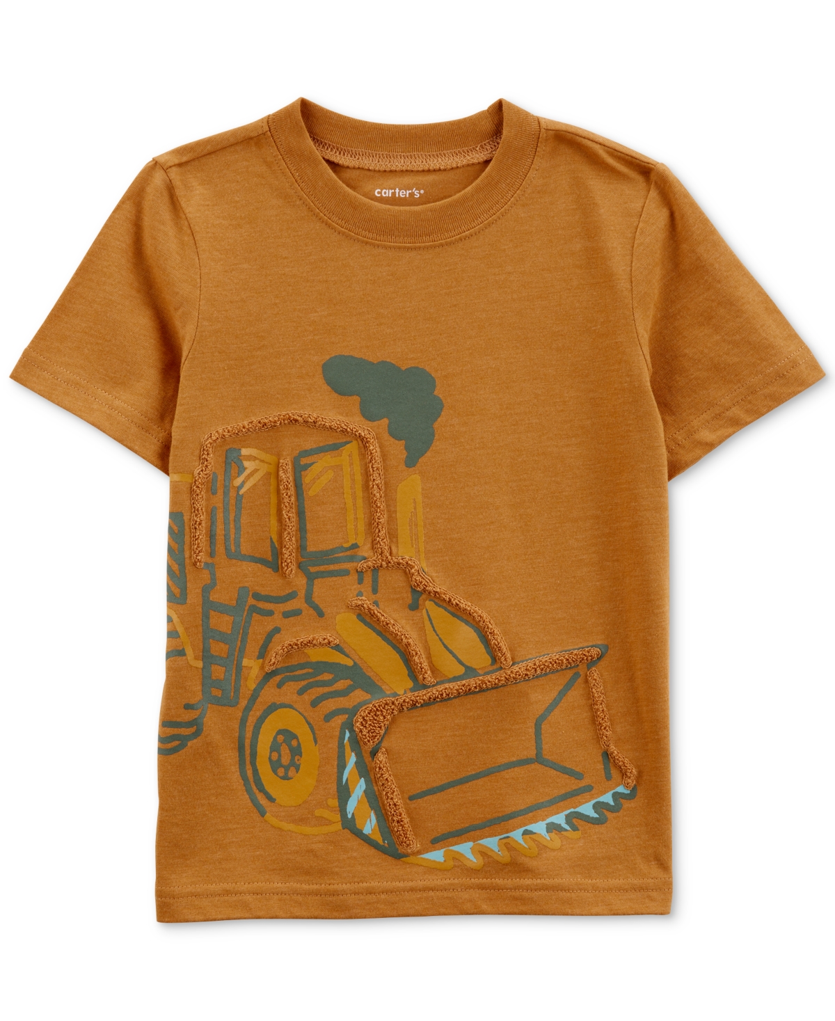 Click here for Carters Toddler Boys Bulldozer Flocked Graphic T-S... prices