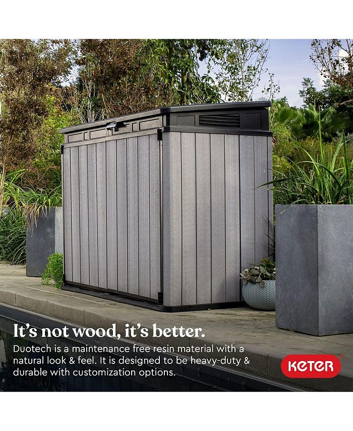 Keter KET-237831 Elite Store Outdoor Storage Shed Patio Furniture for ...